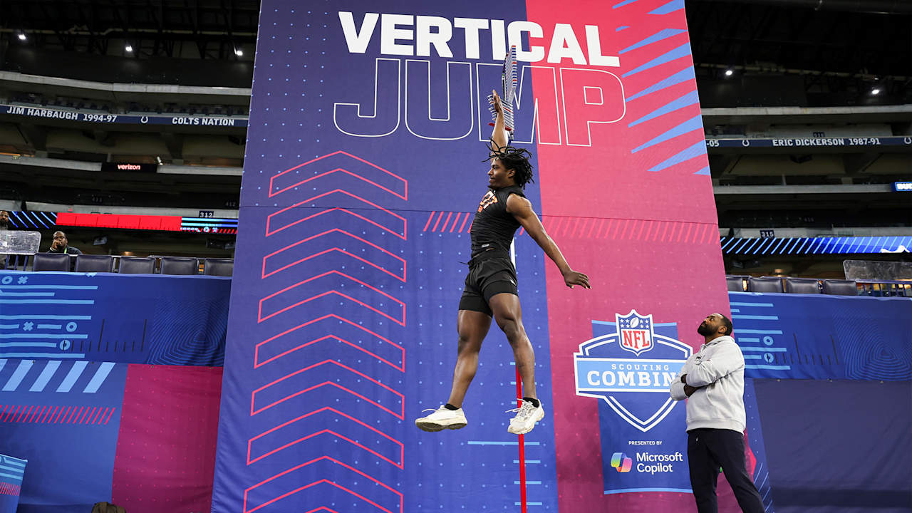 Best of RB Broad and Vertical Jumps in 2025 NFL Combine