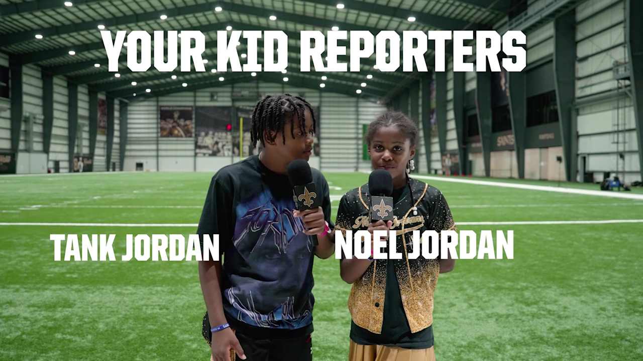 Little Reporters, Big Smiles: Saints Kid Reporters interview players EP 2