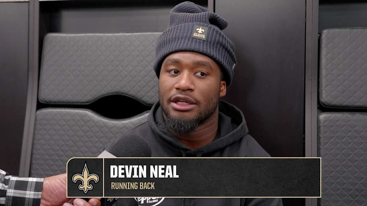 Devin Neal on getting reps, Alvin Kamara 10/20/25