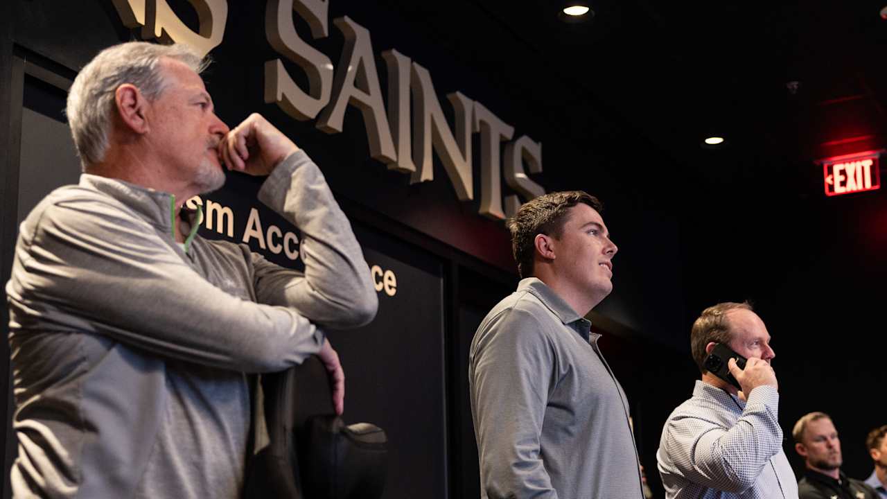 2025 NFL Draft: Saints Draft Room Day 3 All-Access Photos