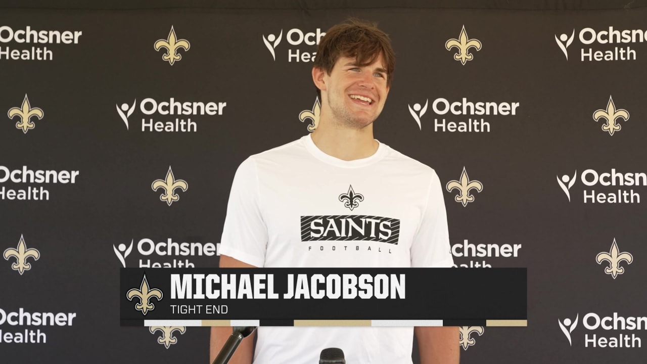 Michael Jacobson on transition from basketball to football on Day 11 of ...