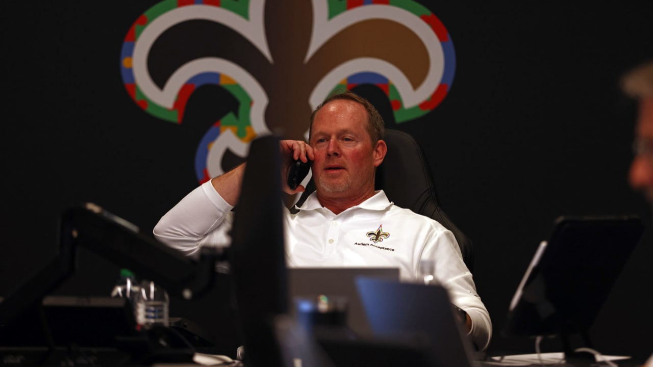 All-Access Photos: Saints draft room calls Kool-Aid McKinstry | 2024 ...