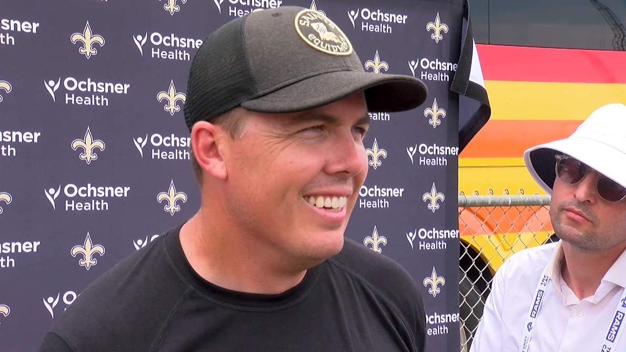 Saints Training Camp 2025: Kellen Moore recaps joint practice with Rams