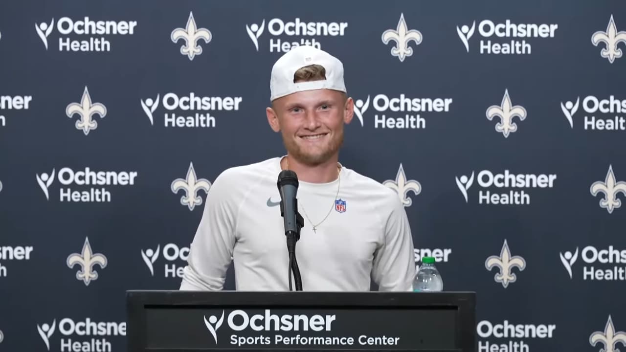 Saints Training Camp 2025: Blake Grupe on his camp, kickoffs