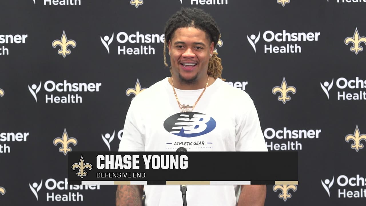 Chase Young on late-game sack, finishing game 11/11/2024