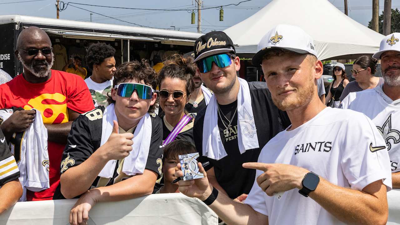 Photos: Saints fans attend 2025 Saints Training Camp | Day 7