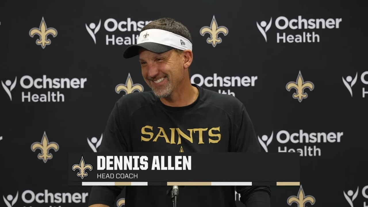 Dennis Allen talks Saints 53-man roster at 2024 NFL cuts deadline