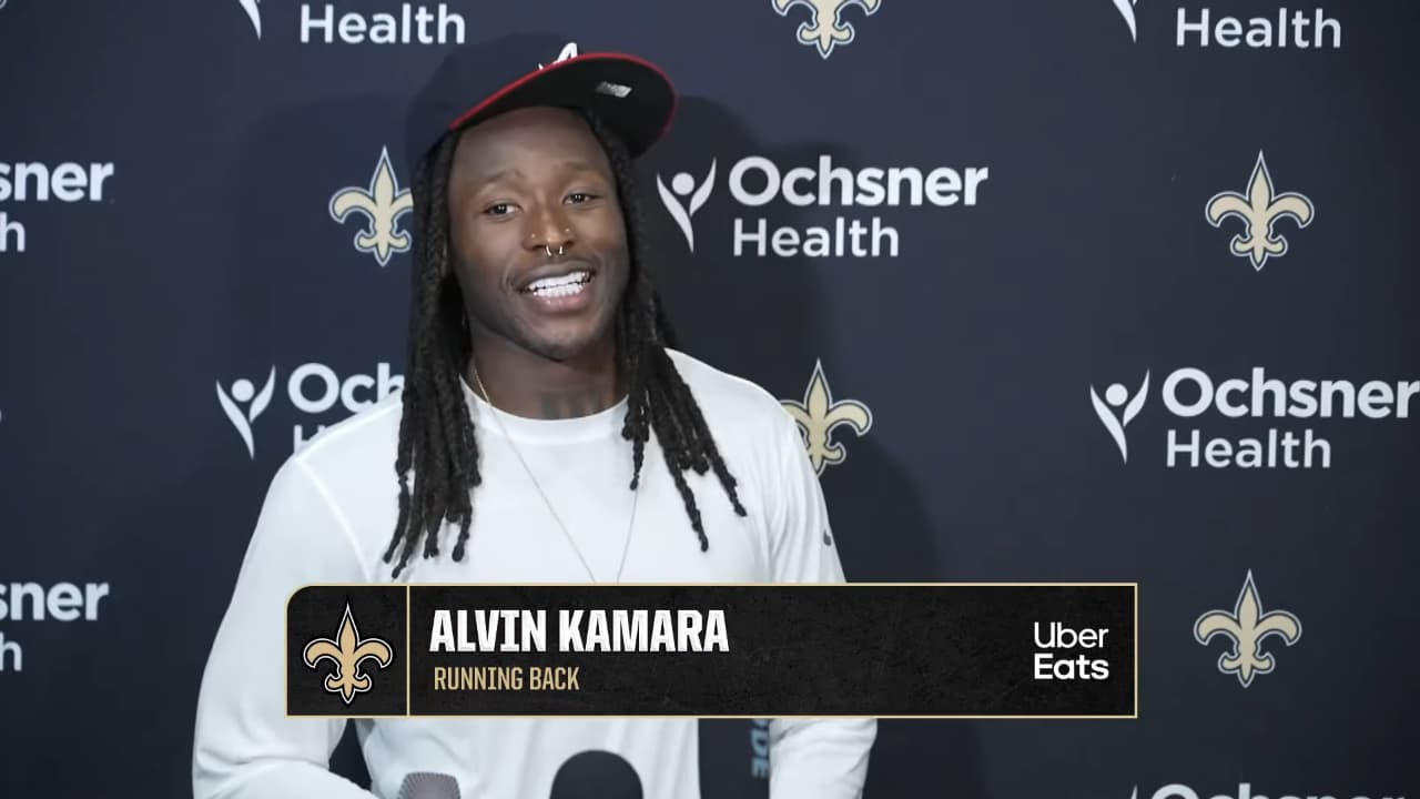 Saints Training Camp 2025: Alvin Kamara on Kellen Moore, Tyrann Mathieu ...