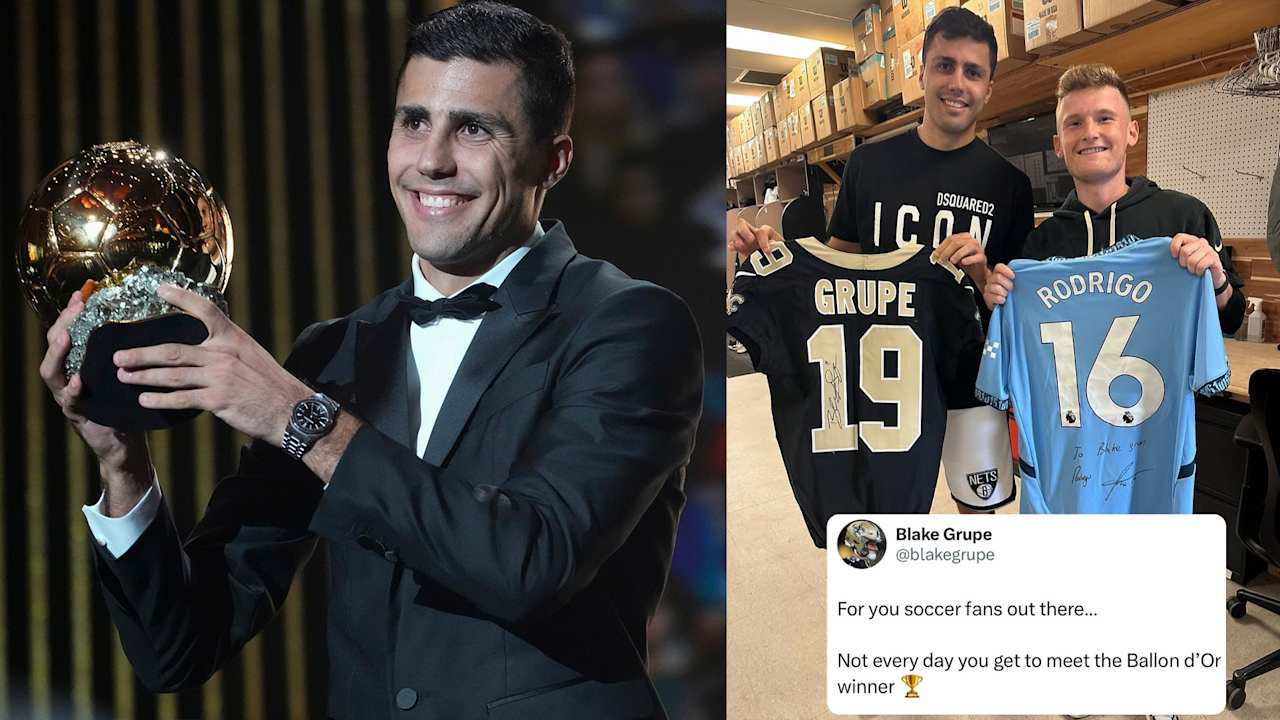 Ballon d’Or winner Rodri trains at Ochsner Sports Performance Center ...