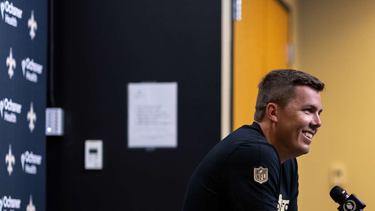 Photos: Kellen Moore, Mickey Loomis press conference | Saints 2025 ...