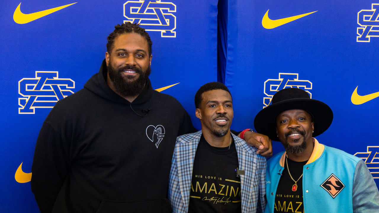 Photos: Cameron Jordan, His Love is Amazing visit St. Augustine High School
