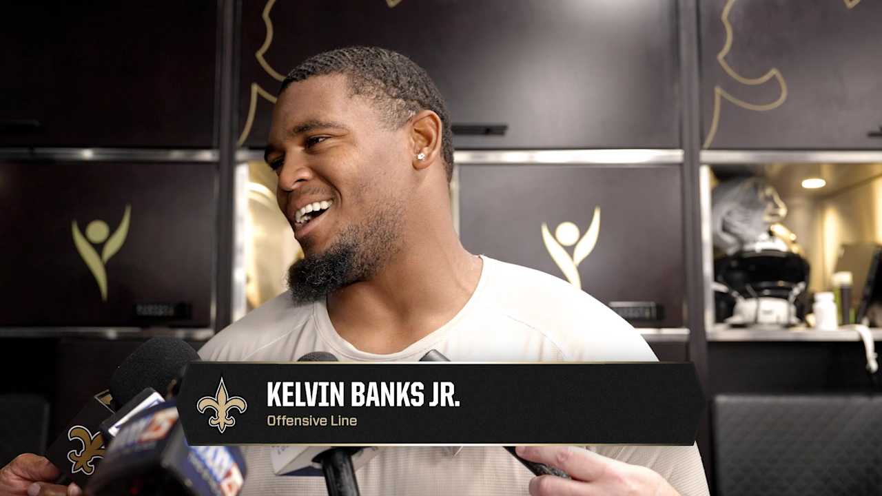 Kelvin Banks Jr. on working with David Edwards, o-line chemistry | 2026 ...