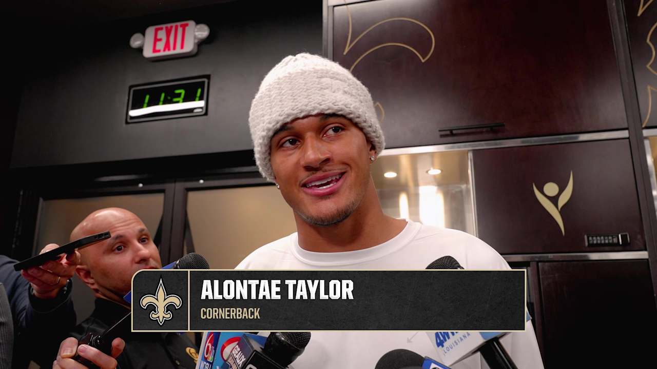 Alontae Taylor's end of season interview | 2025 NFL Season