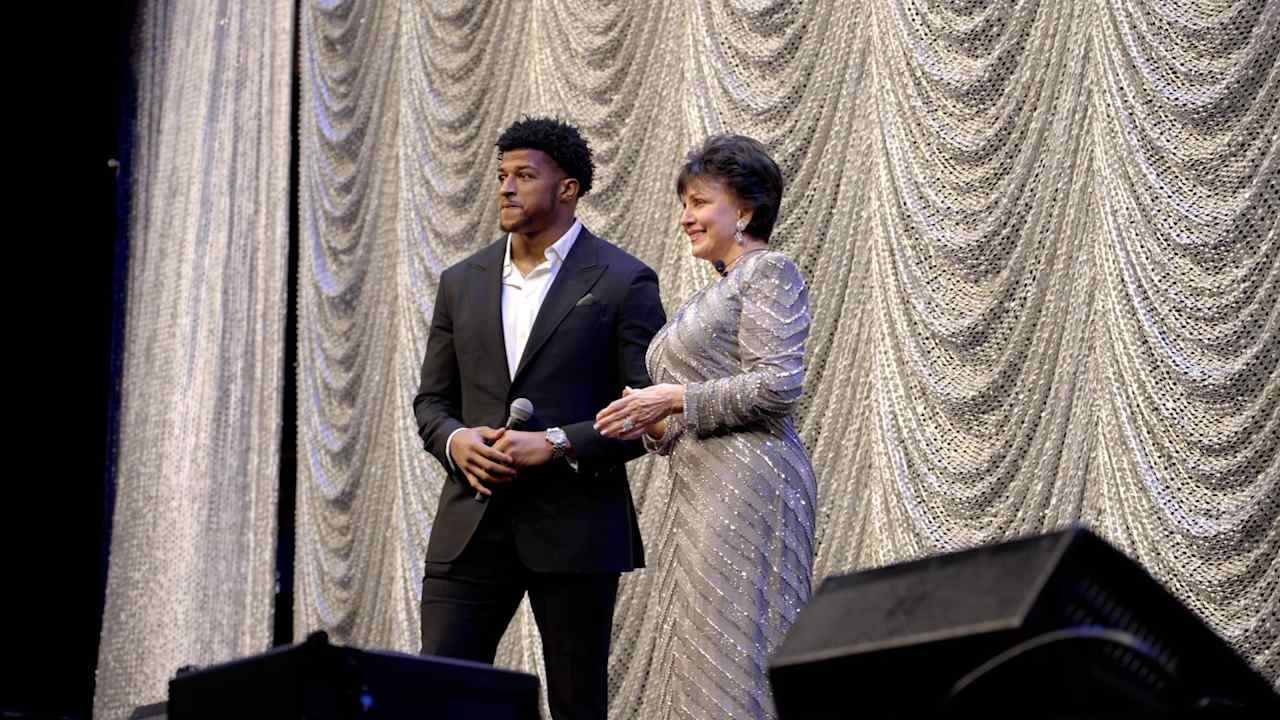 Recap: Gayle Benson and D'Marco Jackson attend 2024 Moonlight and ...