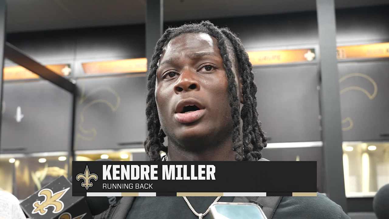 Kendre Miller on his health, fit in new offense | Saints vs. Chiefs NFL ...