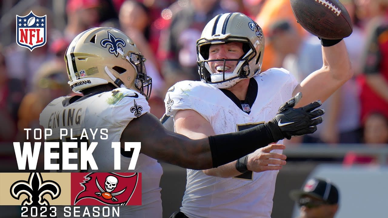 Highlights: Saints' Top Plays at Bucs | 2023 NFL Week 17
