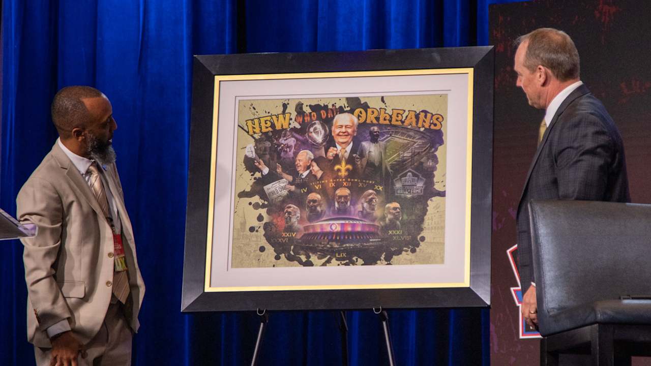 Recap: Gayle Benson, Jeff Ireland attend 2025 Pro Football Hall of Fame ...