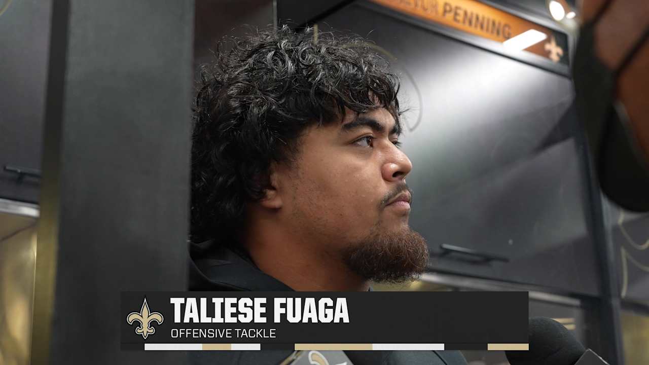 Taliese Fuaga on Monday Night Football, Chris Jones | Saints vs. Chiefs ...