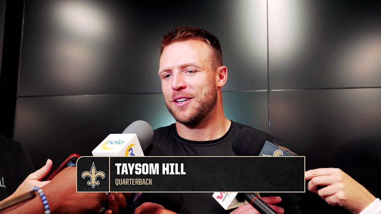 Taysom Hill on return to practice from injury | Giants vs. Saints NFL Week 5