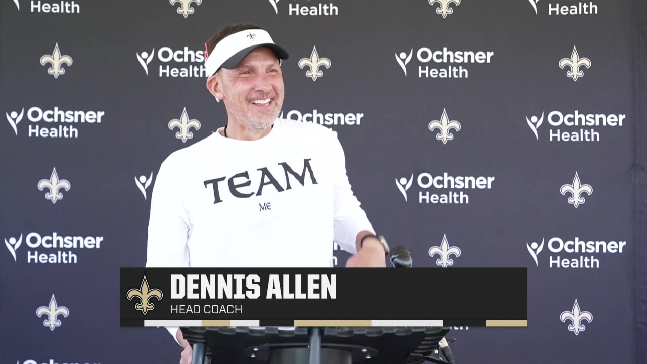 Dennis Allen Recaps Day 8 at Saints Training Camp 2024