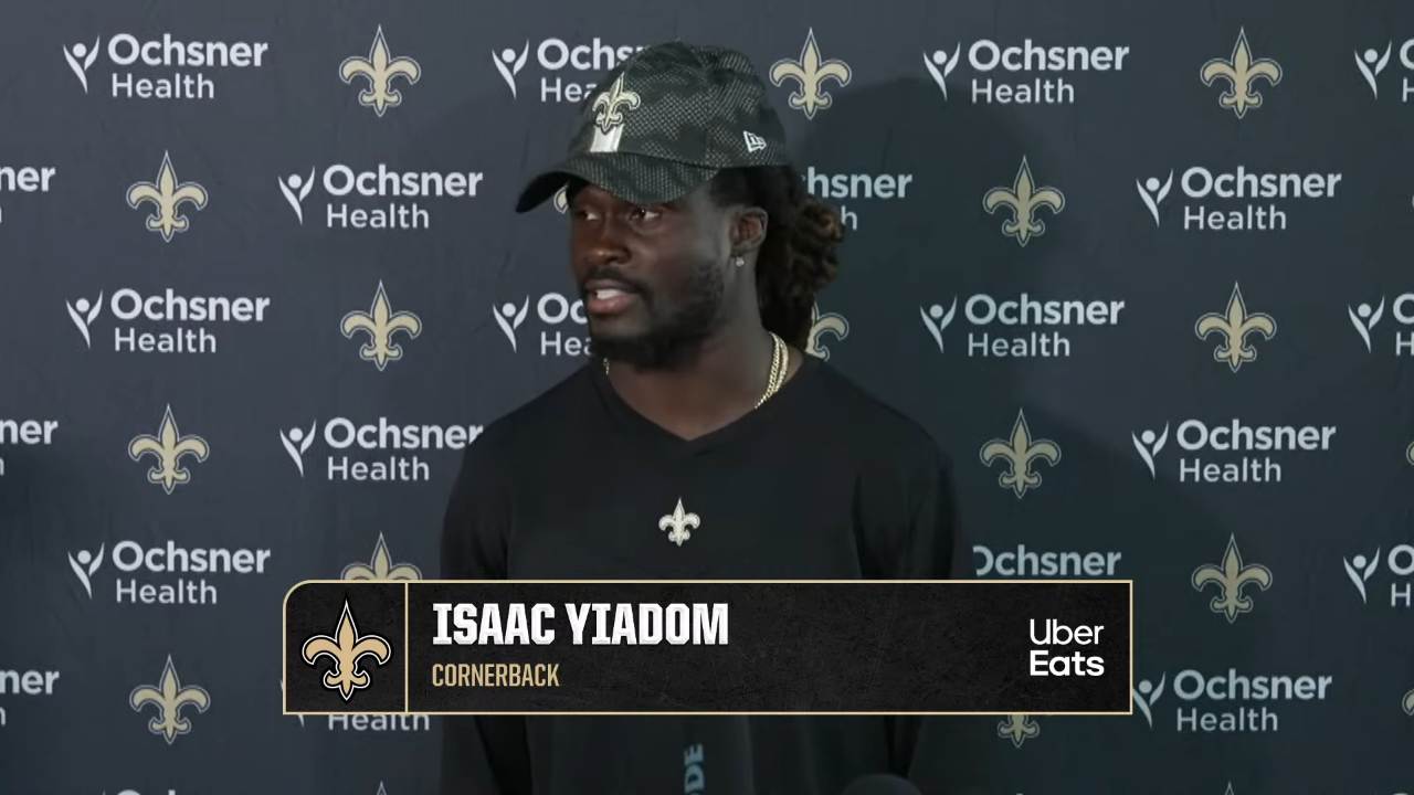 Isaac Yiadom on Kool-Aid McKinstry, return to New Orleans | Saints ...