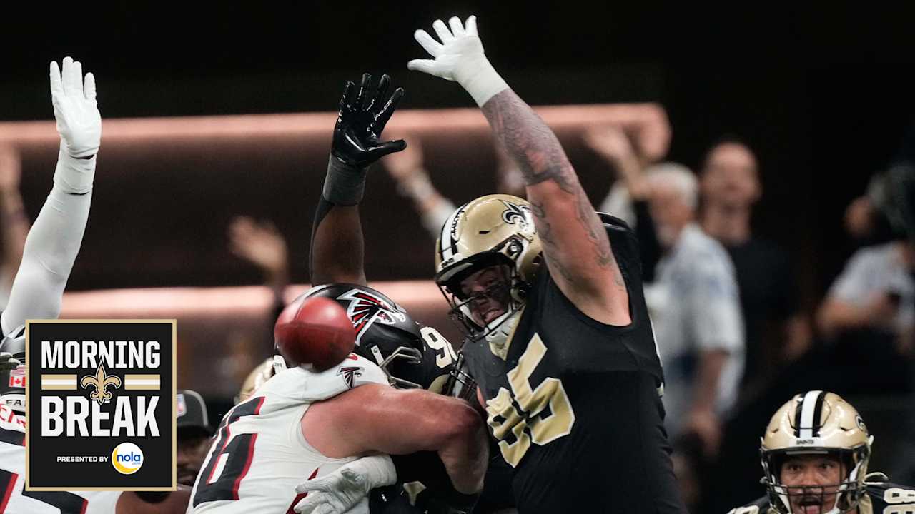 Saints Morning Break: Saints snap losing streak with a division rivalry win against Falcons