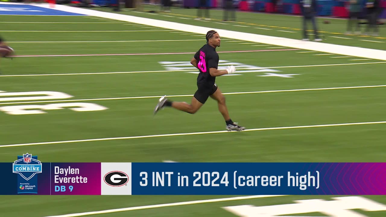 Daylen Everette's 2026 NFL Scouting Combine Workout