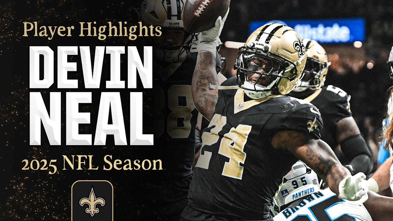 Watch Devin Neal's Highlights from the 2025 NFL Season