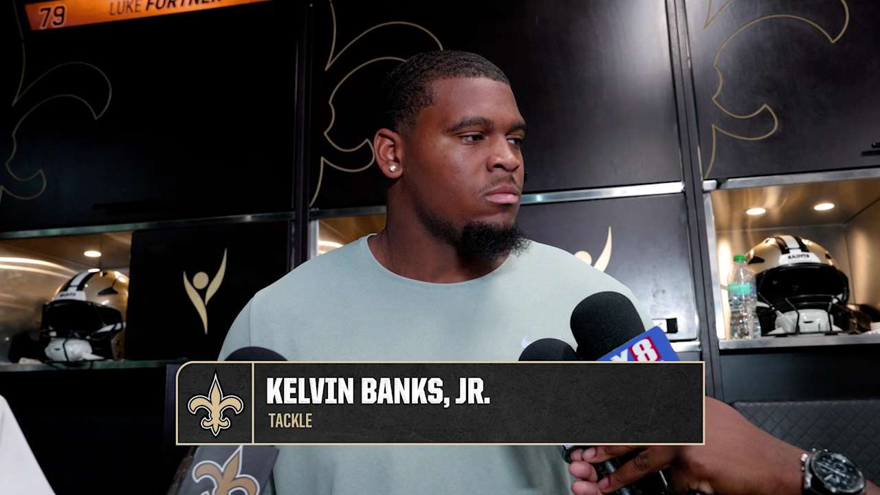 Kelvin Banks Jr. on having starting unit healthy, Spencer Rattler 10/13 ...