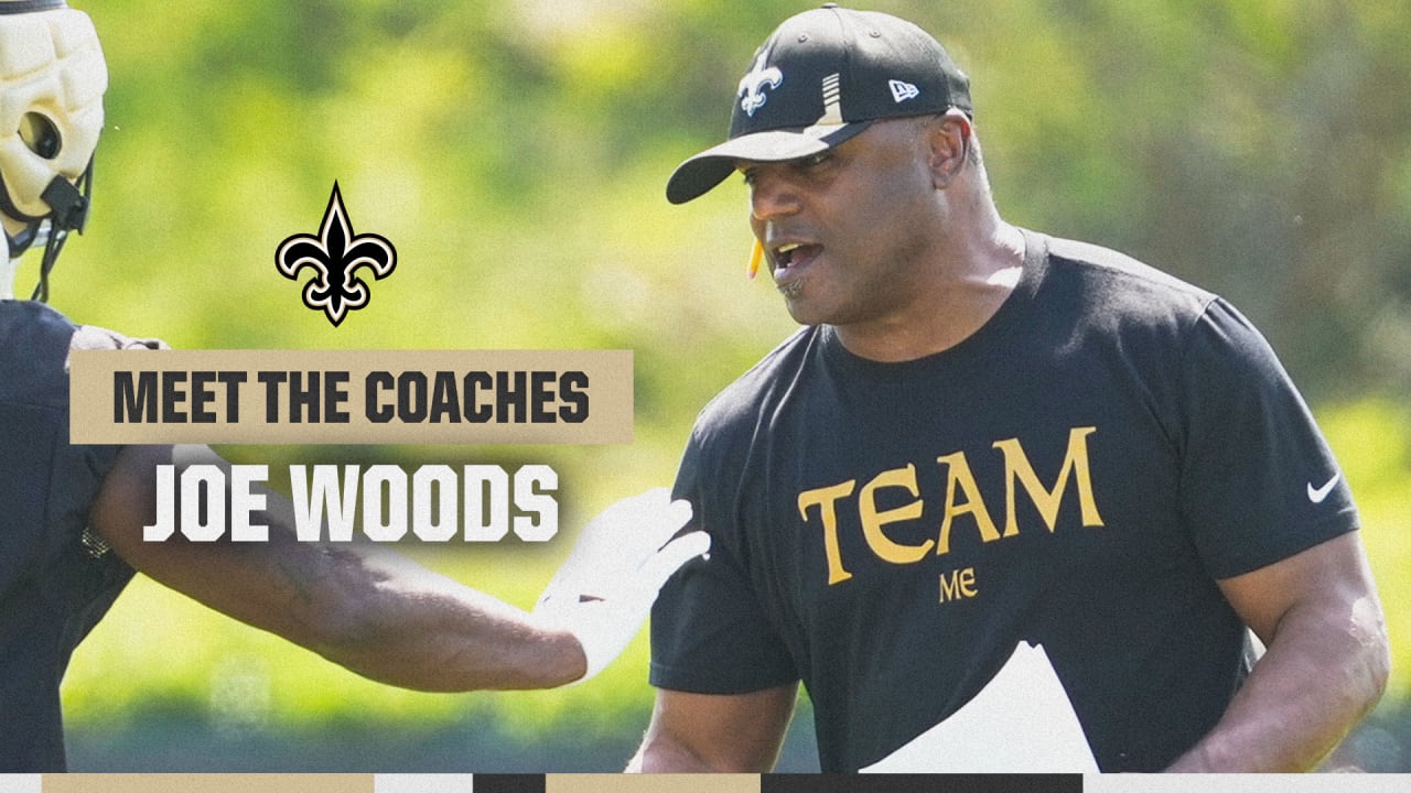 Joe Woods | Meet the 2024 New Orleans Saints Coaches