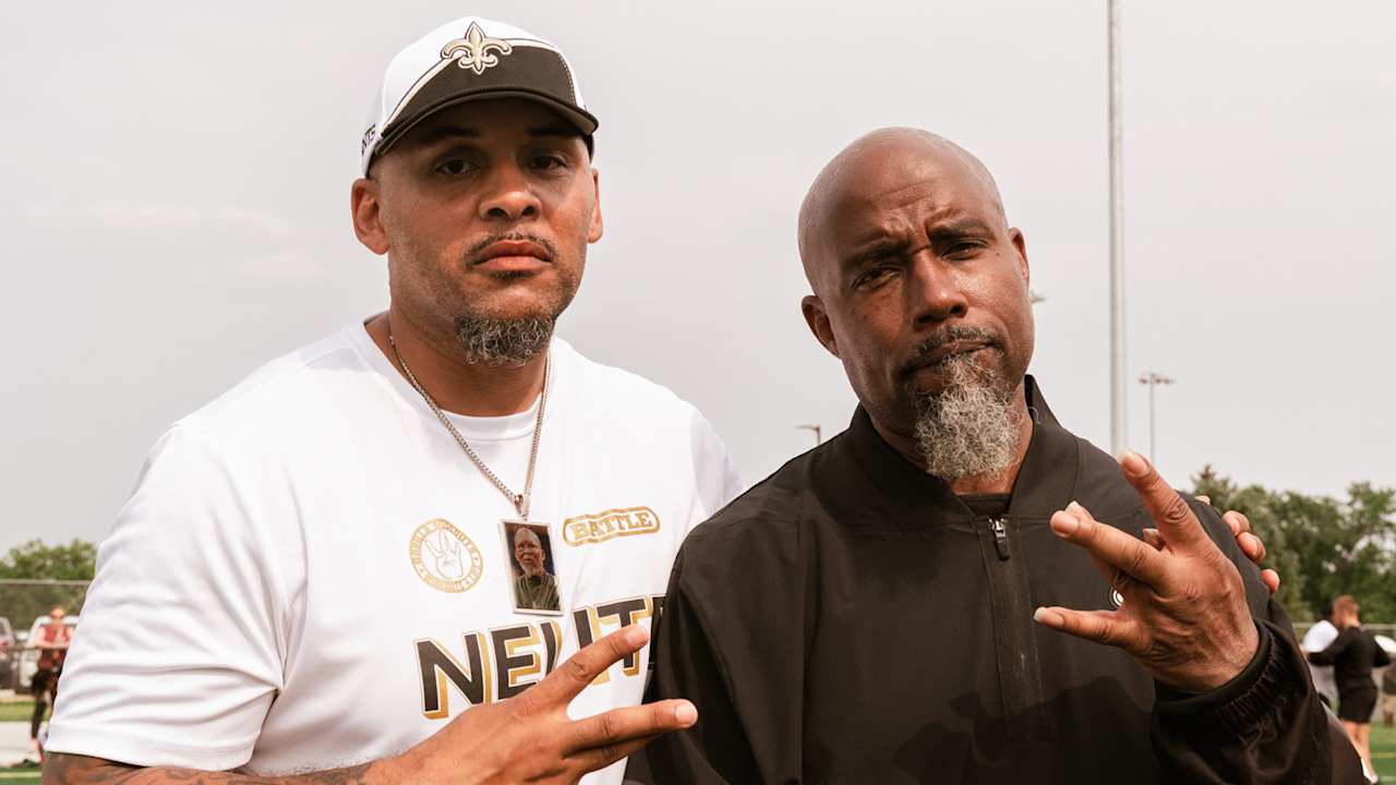 Photos: Keith Williams, Saints receivers attend 2025 Nebraska Elite ...