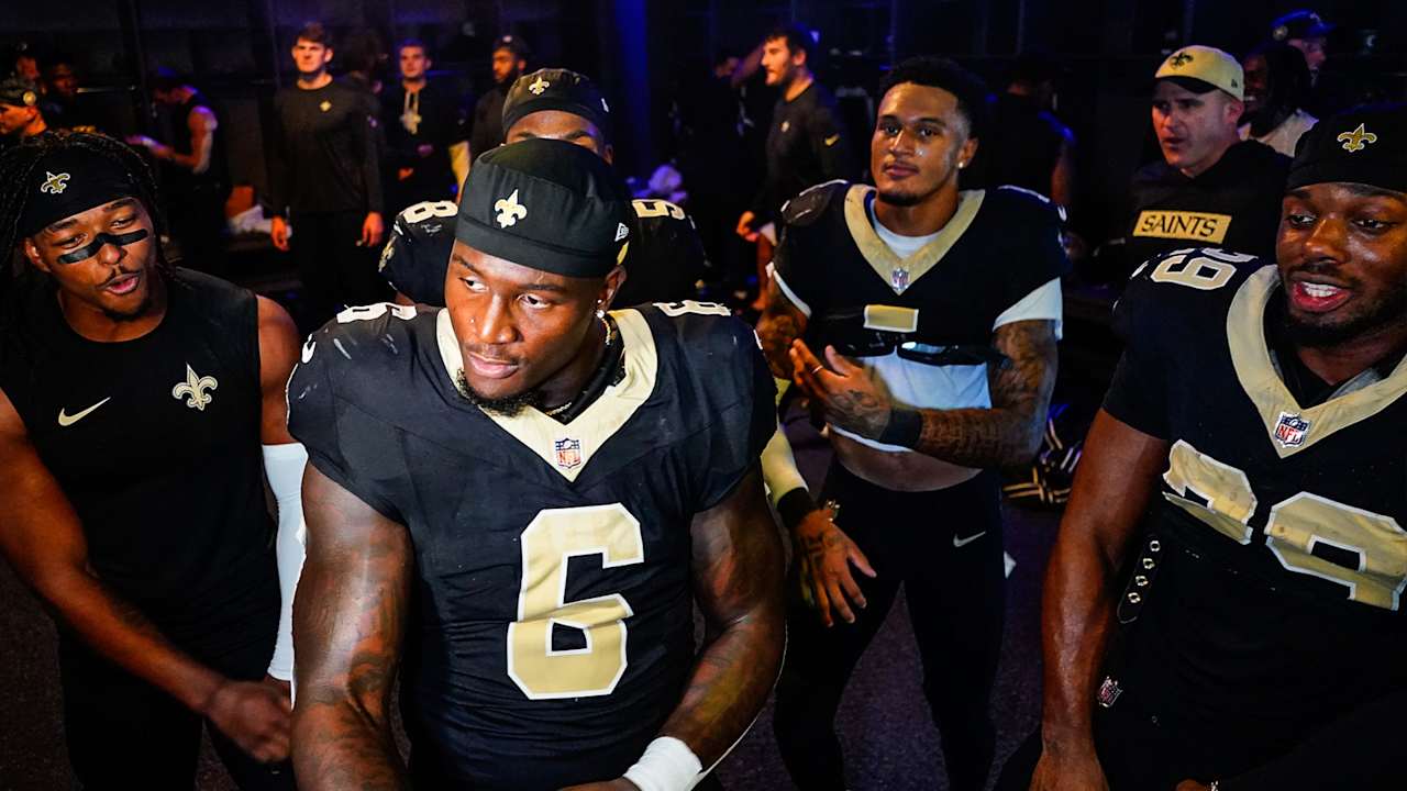 Saints Locker Room: Club Dub after win at Dallas Cowboys