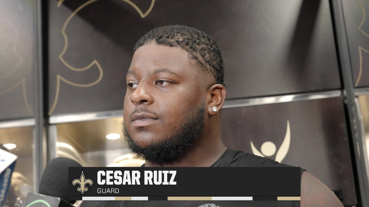 Cesar Ruiz on taking on leadership role, new starters on o-line ...