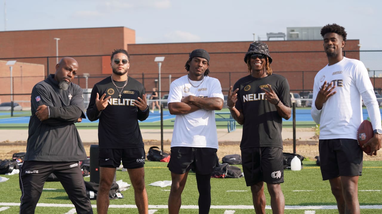 Photos: Keith Williams, Saints receivers attend 2024 Nebraska Elite ...