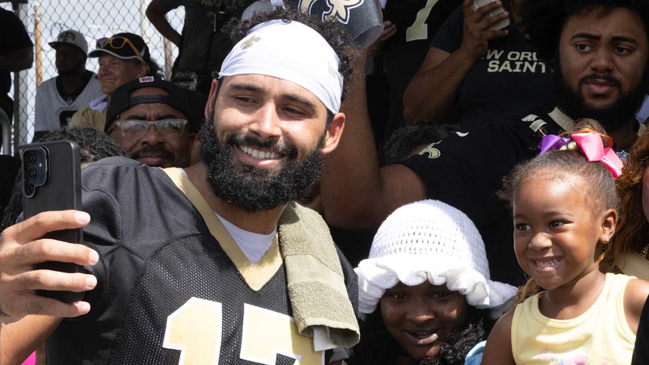 Photos: Saints fans attend 2025 Saints Training Camp | Day 4