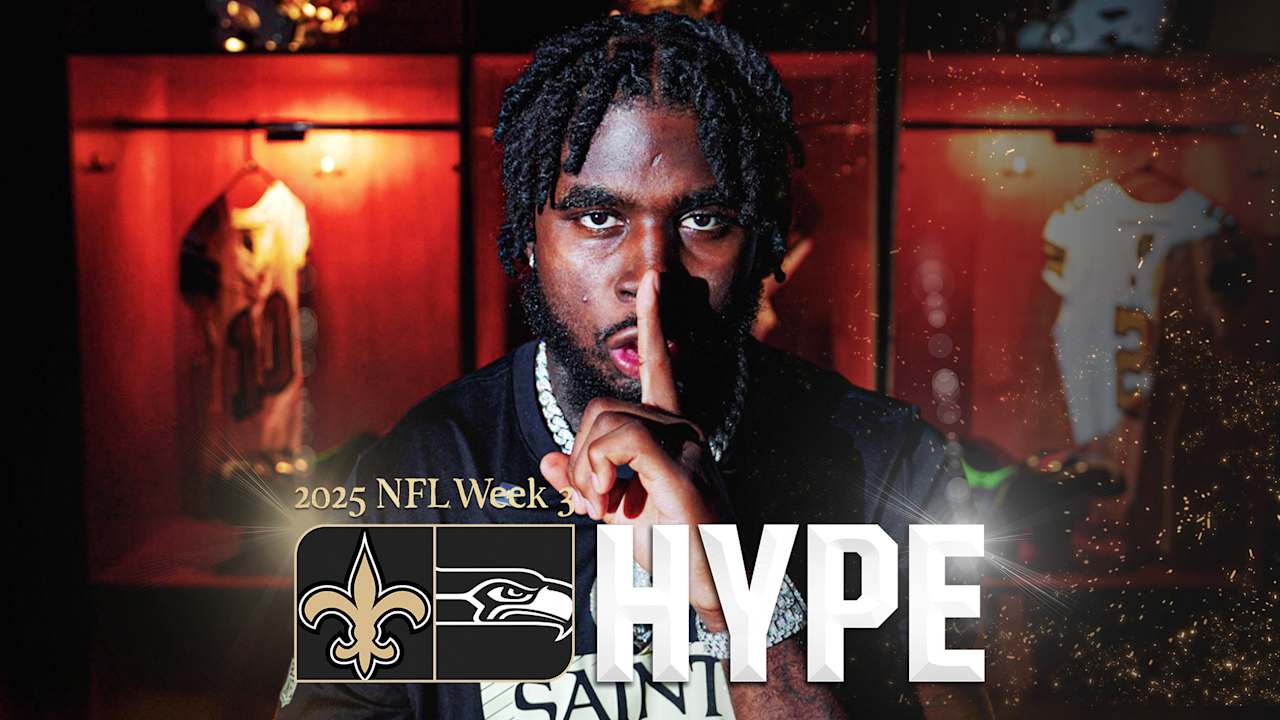 GET HYPE for Seahawks vs. Saints in Week 3!