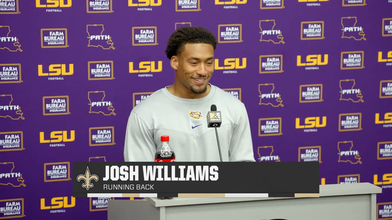 LSU Pro Day 2025: RB Josh Williams talks Big Day