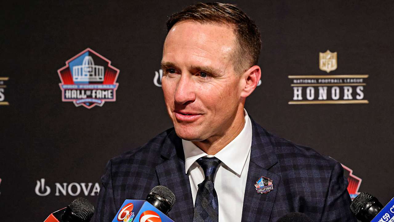 Drew Brees Pro Football Hall of Fame Press Conference | 2026 NFL Honors