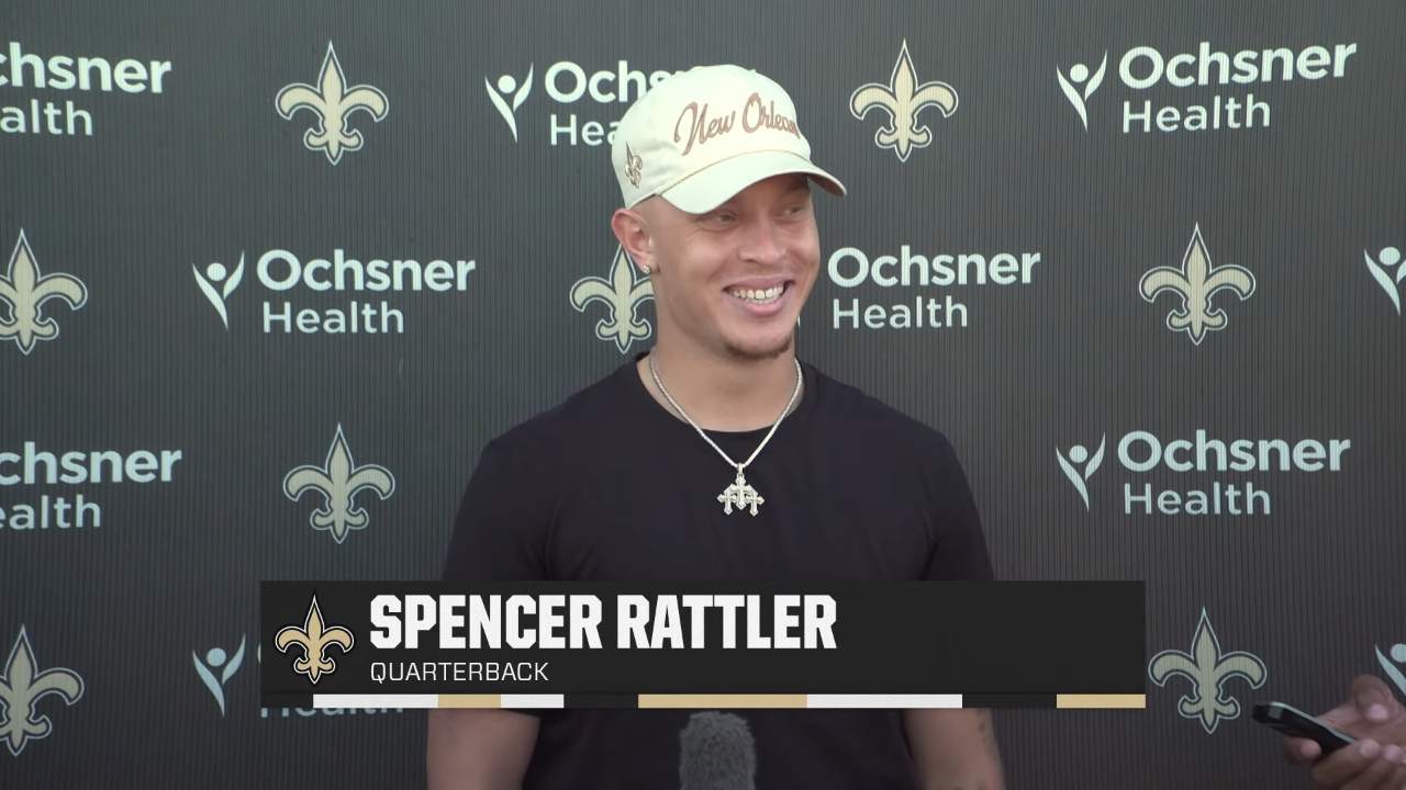 Spencer Rattler on 1st career start vs. Tampa Bay | Saints vs ...