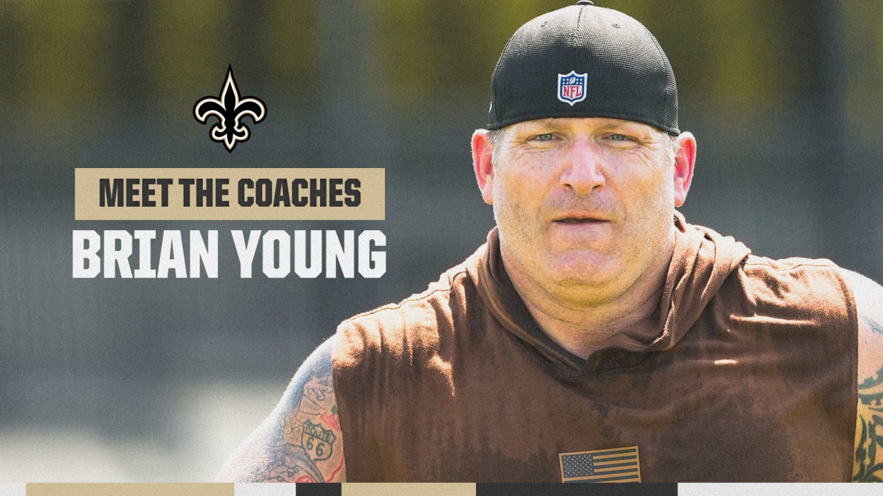 Brian Young | Meet the 2024 New Orleans Saints Coaches