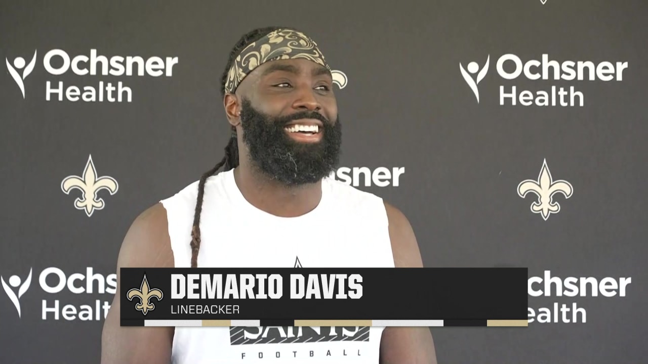 Demario Davis on improvements, Cam Jordan on Day 2 of Saints Training ...