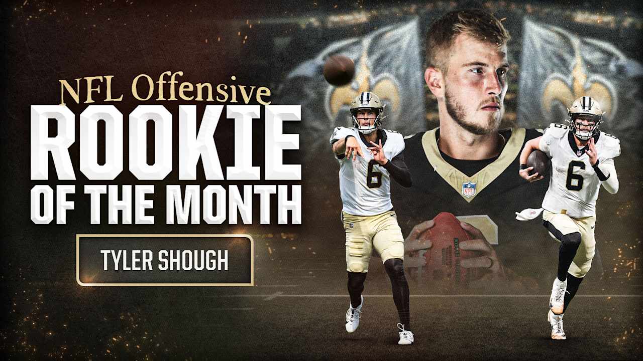 Saints QB Tyler Shough named NFL Offensive Rookie of the Month