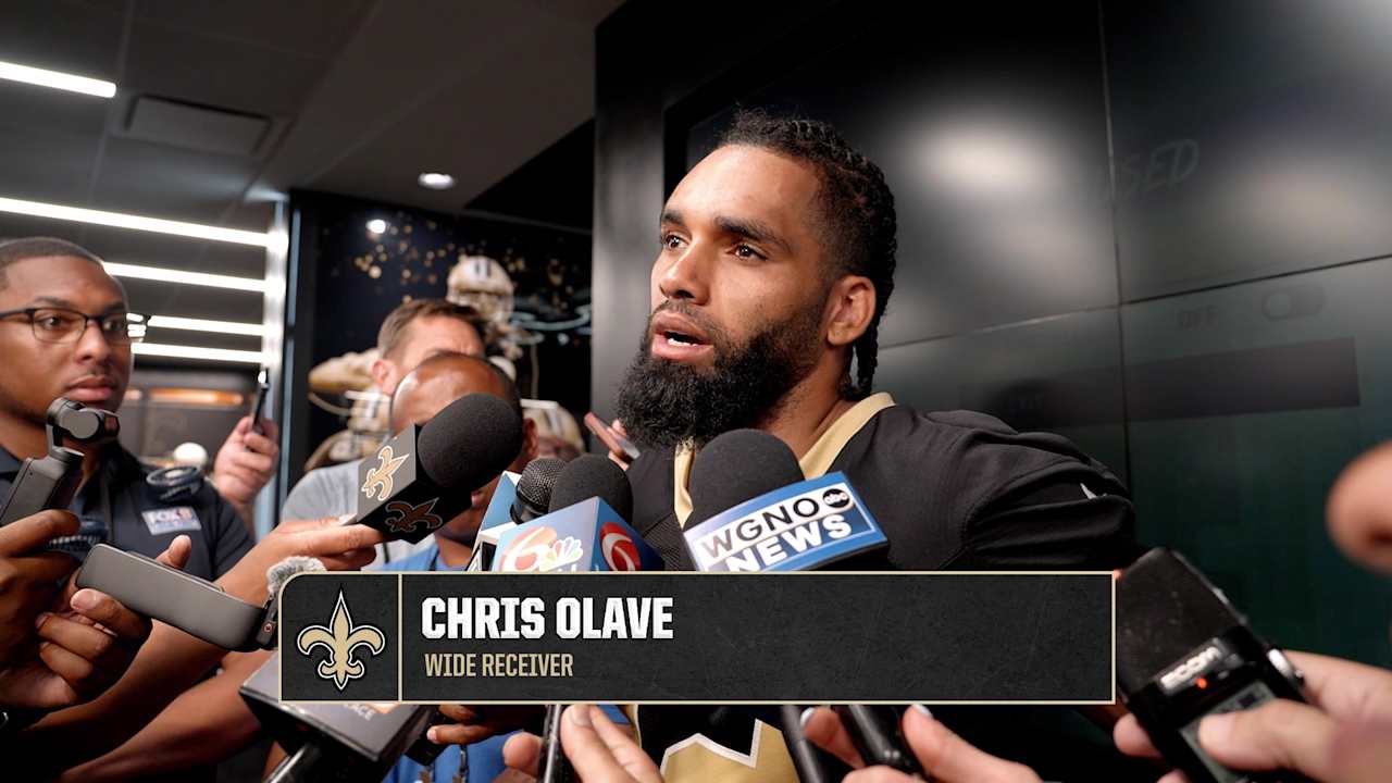 Saints Minicamp 2025: Chris Olave on young quarterbacks, offseason development