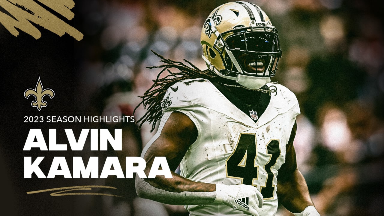 Highlights: Watch Saints RB Alvin Kamara's Top Plays of the 2023 NFL season