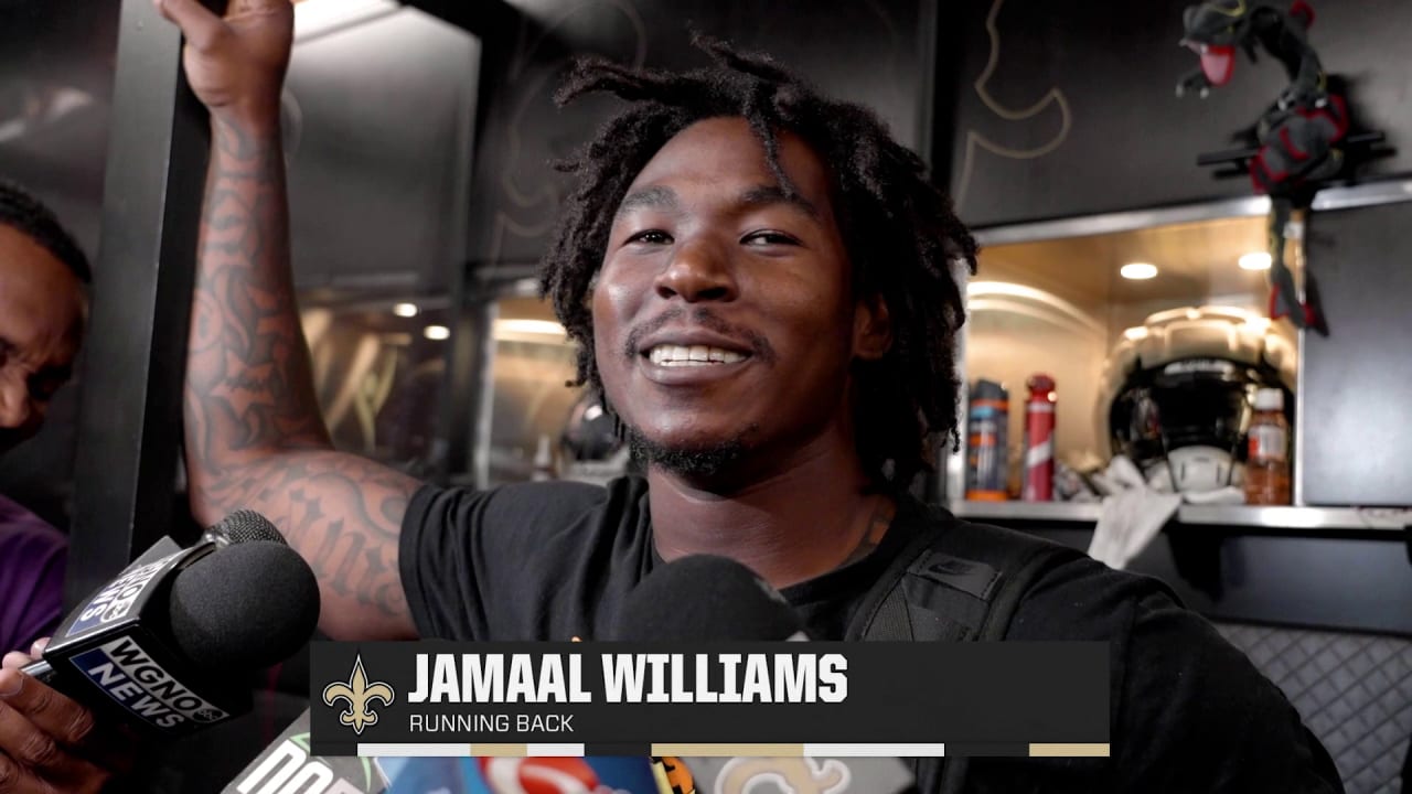Saints RB Jamaal Williams excited for new Saints offense