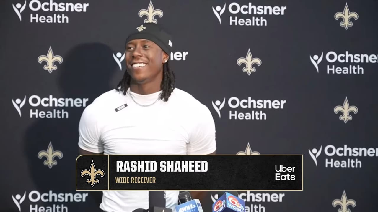 Saints Training Camp 2025: Rashid Shaheed on his role, gaining strength