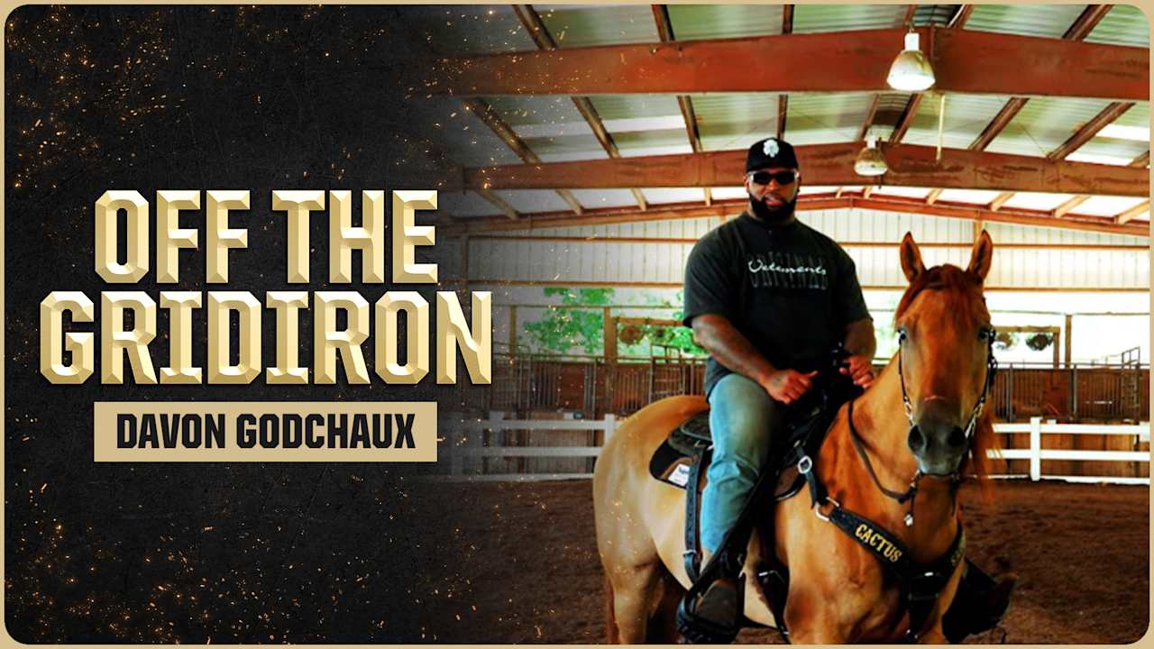 Off the Gridiron: Saints DT Davon Godchaux shows off his horses
