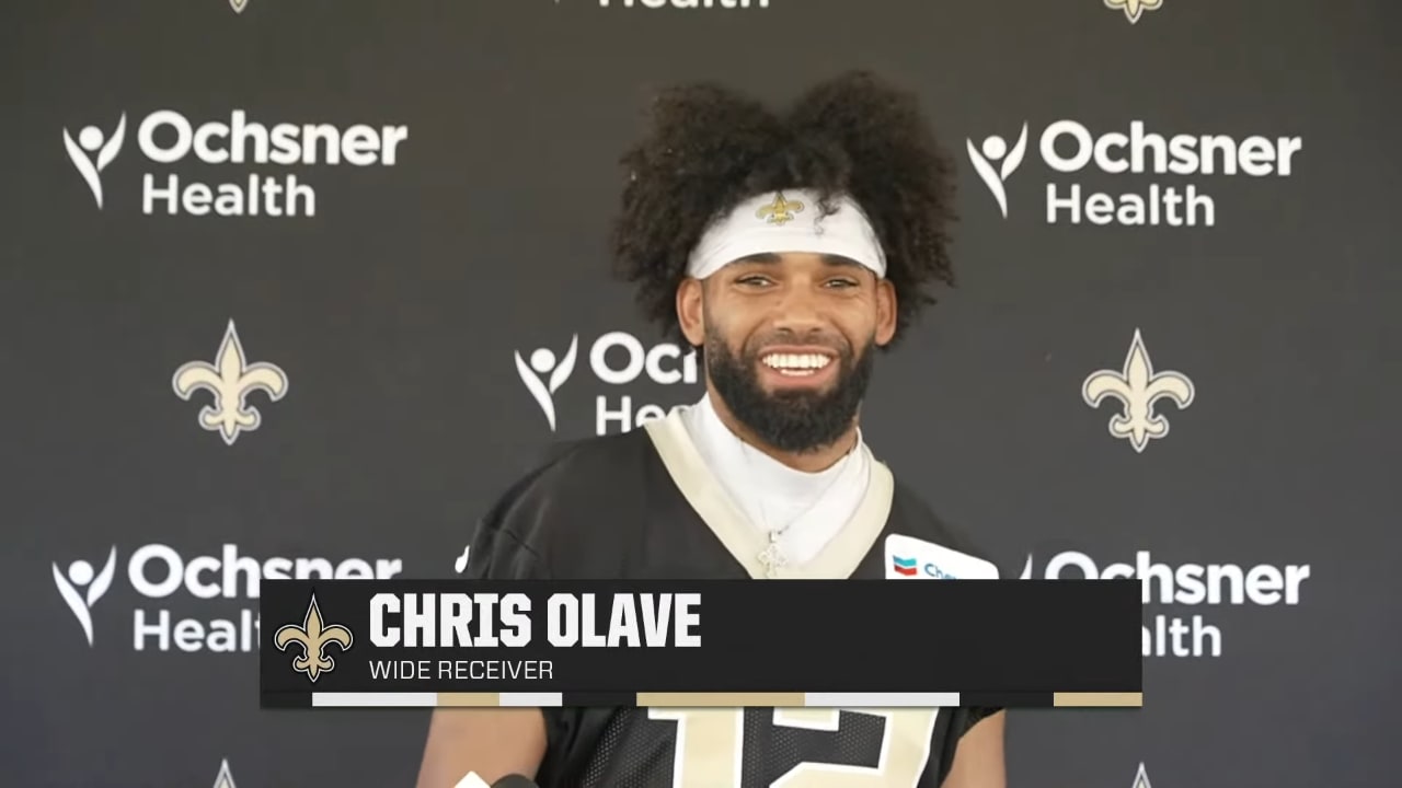Chris Olave on role in new offense, chemistry with Derek Carr on Day 2 ...