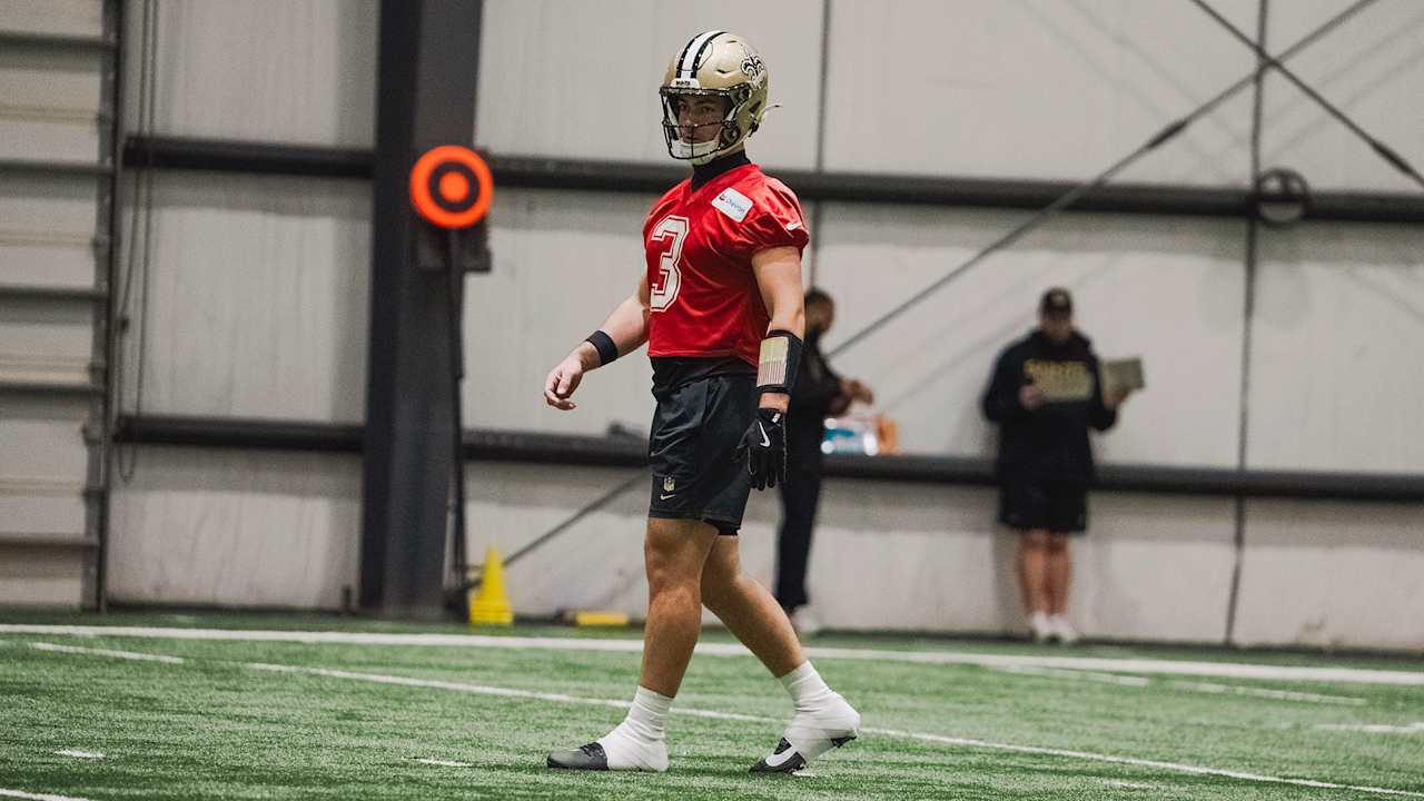 Jake Haener to make first start at quarterback for New Orleans Saints