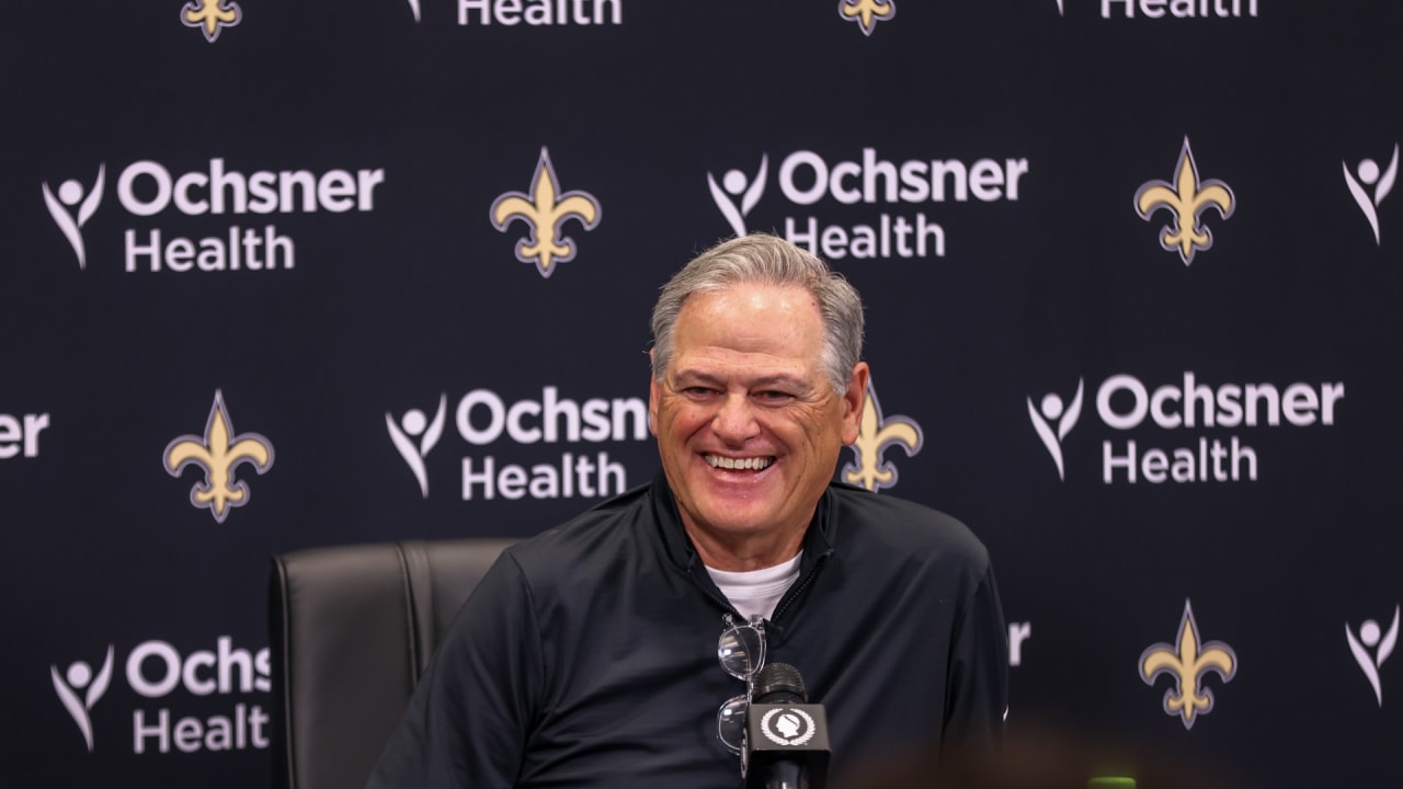 Photos: Mickey Loomis Pre-Draft Press Conference | 2024 NFL Draft